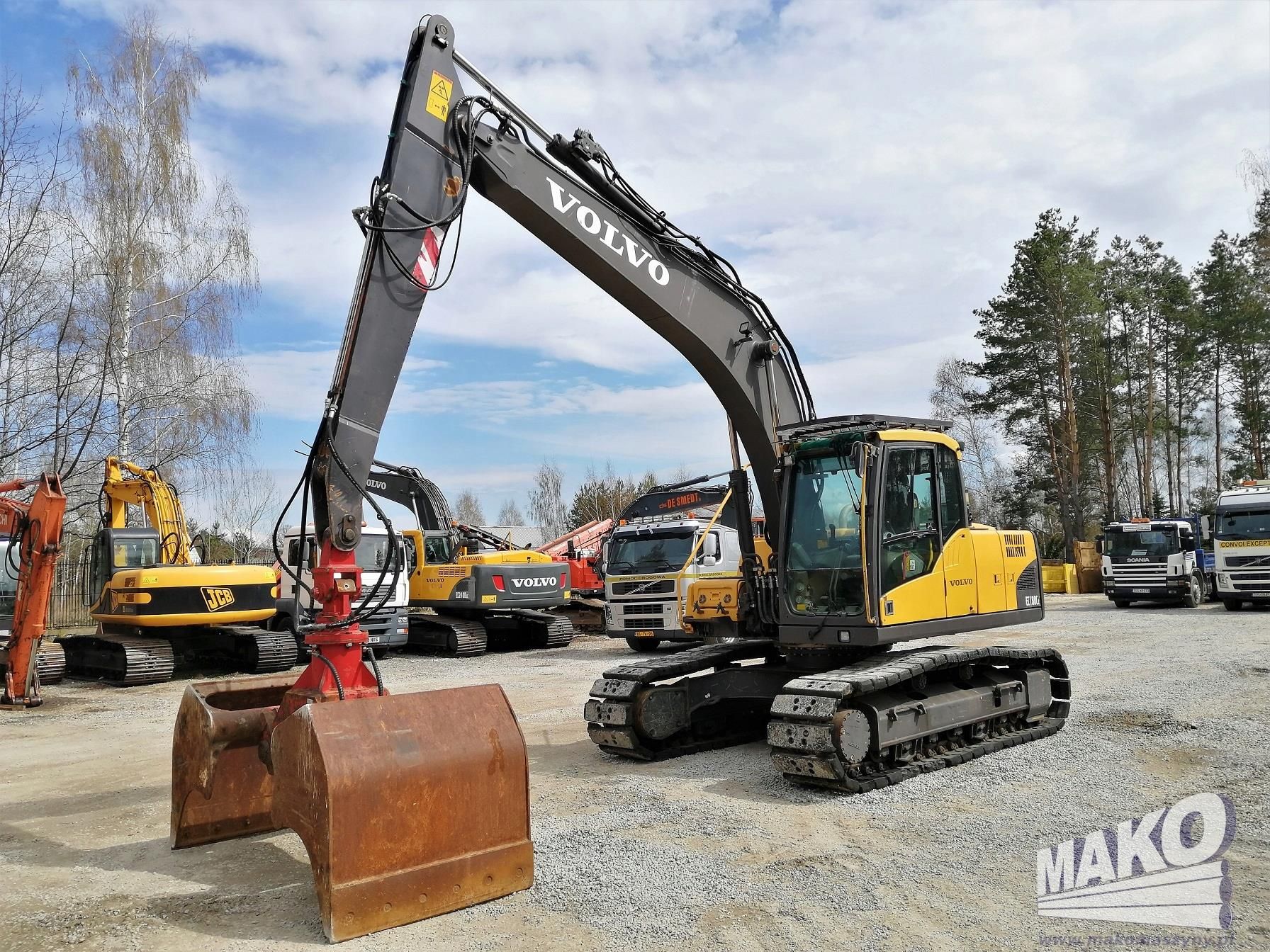 Koparka gąsienicowa VOLVO EC 180 CL – sklep-kraftline.pl